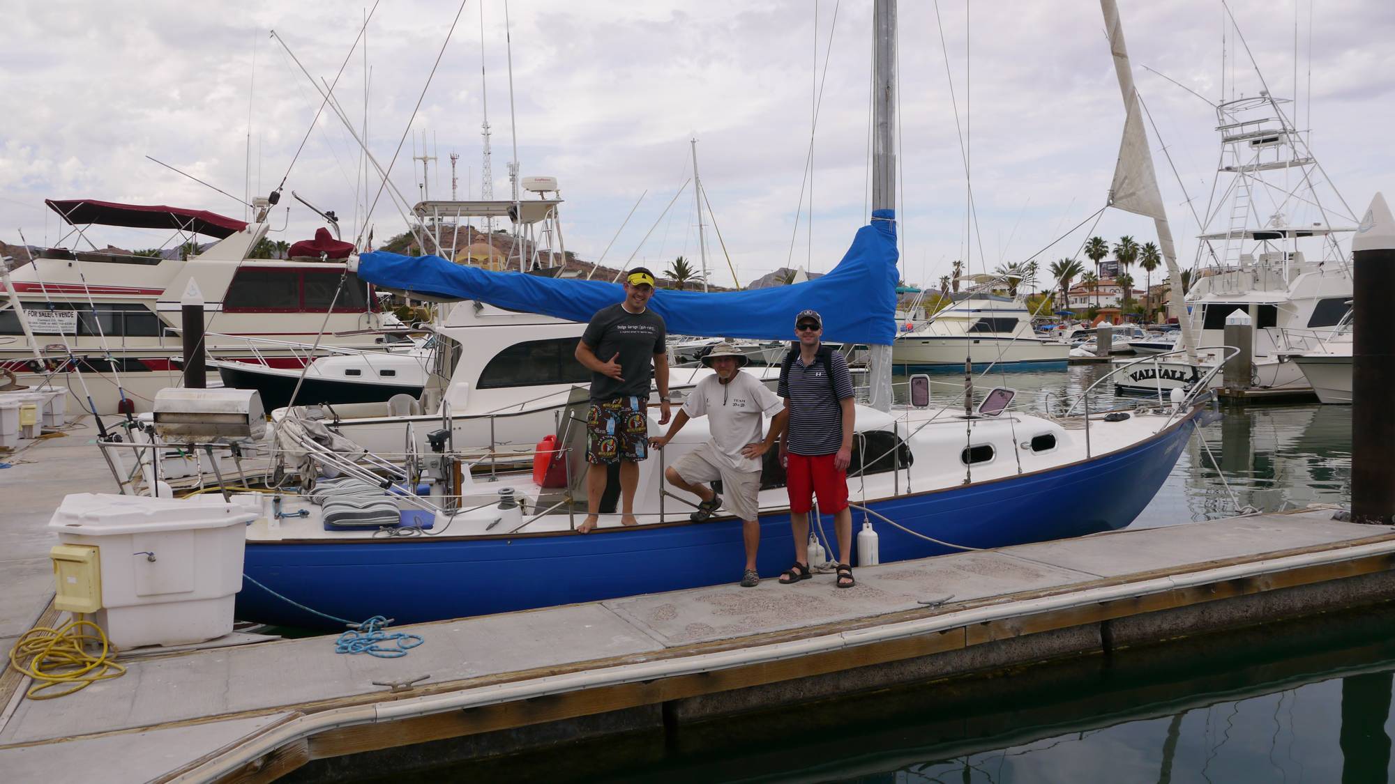 Ben & Brad: Basic Keel Boat on an island 30 built in 1966 ...